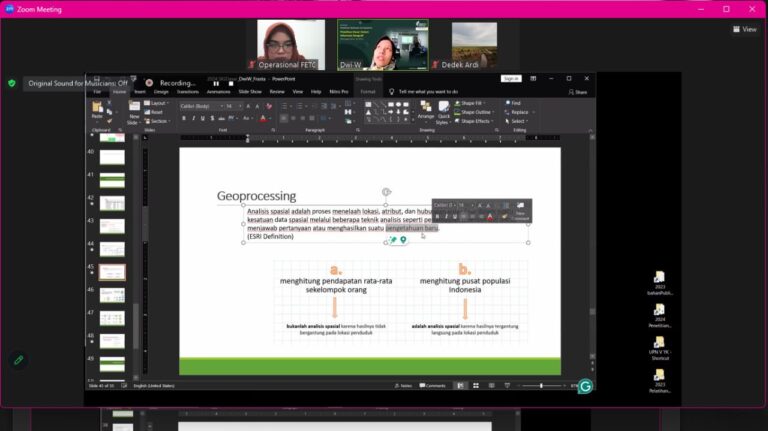 Pelatihan Dasar Sistem Informasi Geografi ( Menggunakan Arc – GIS ...